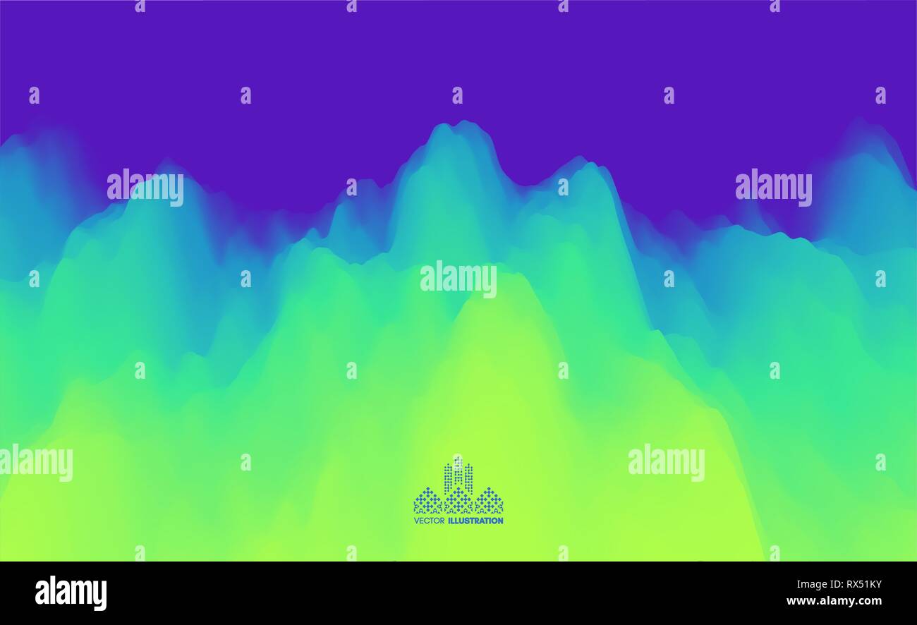 Highland terrain Stock Vector Images - Alamy