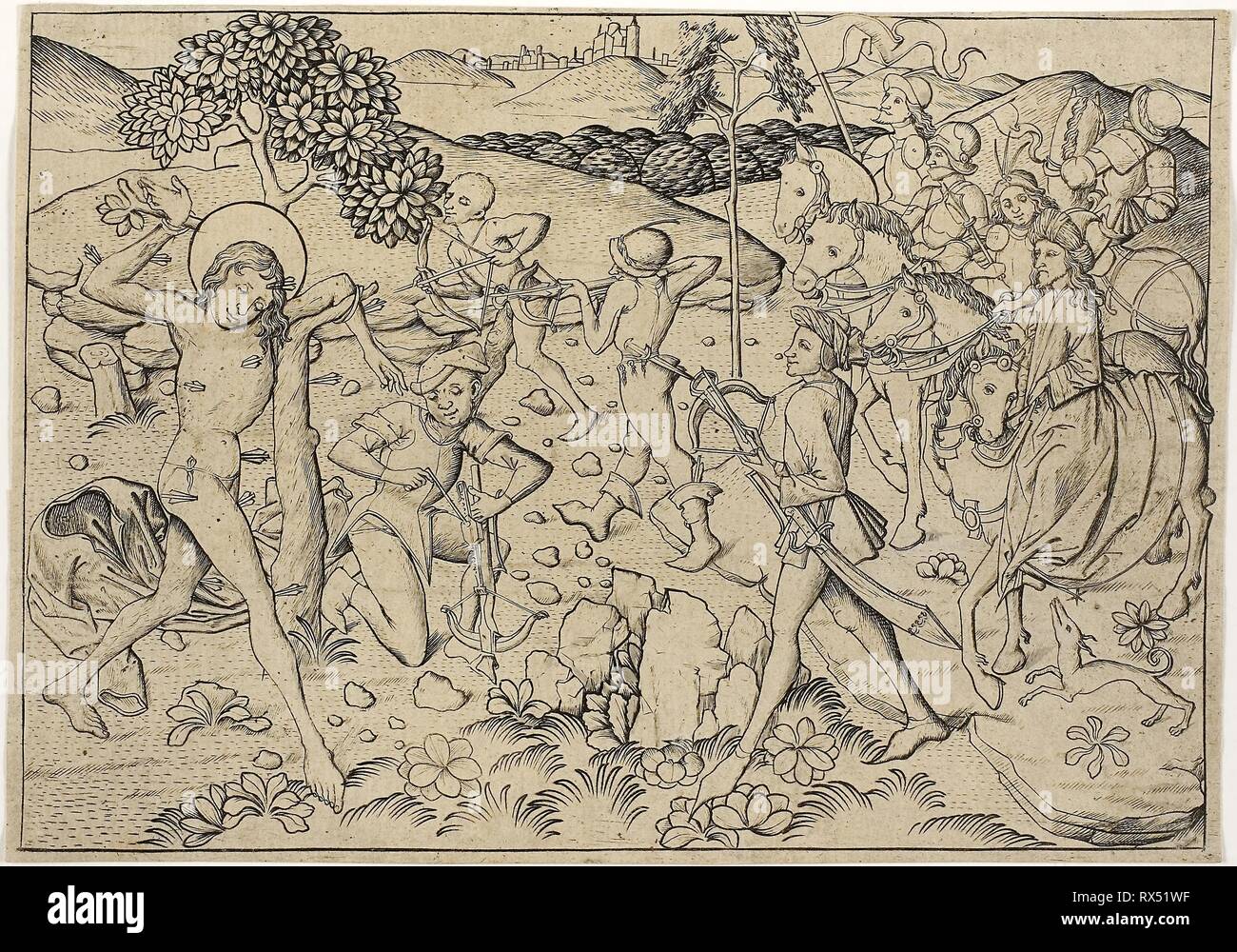The martyrdom of saint sebastian c 1450 hi-res stock photography and ...