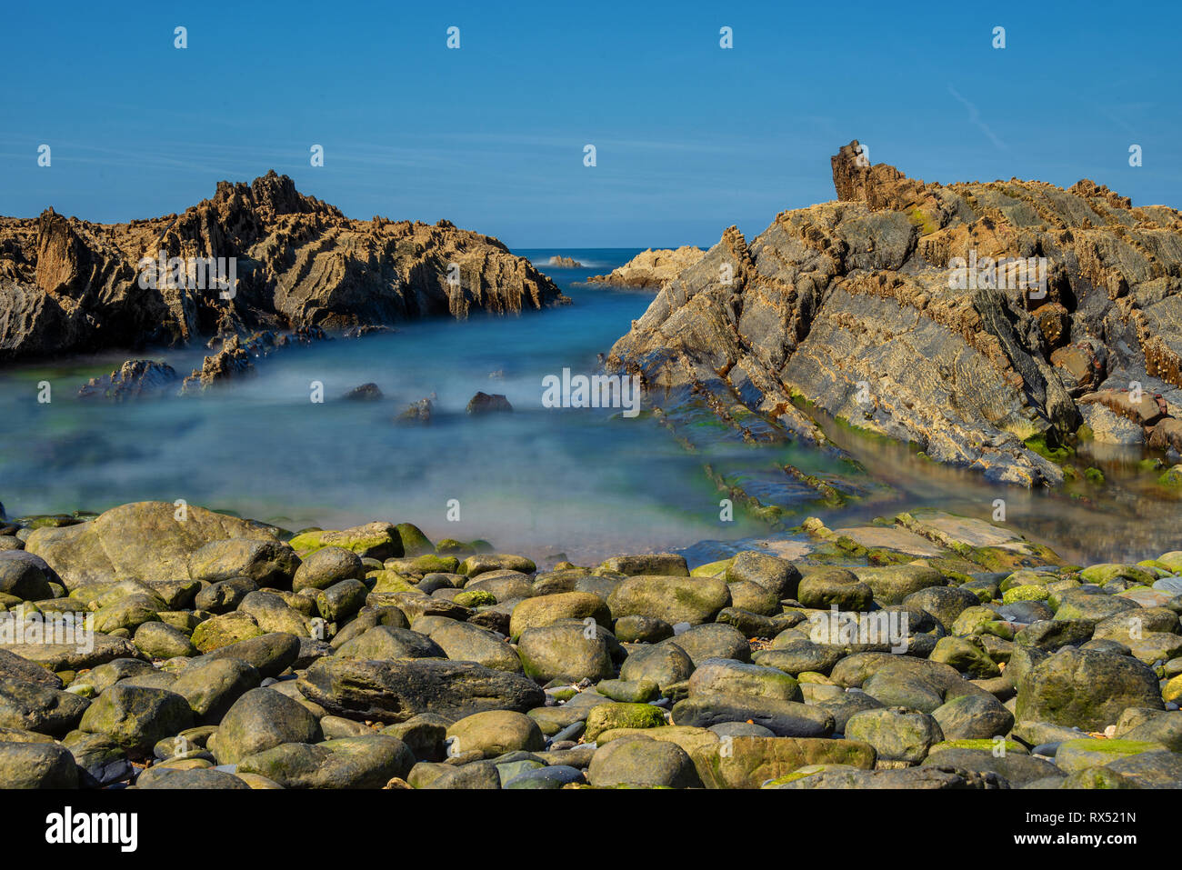 Zumaia geology special coast, the famous Flysch Coast in Northern Spain ...