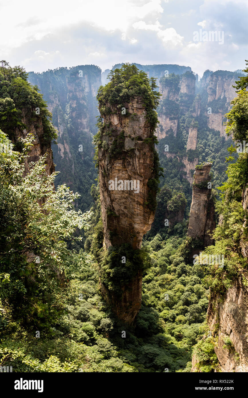 Natural quartz sandstone pillar Hallelujah Mountain, 1,080 m is located ...