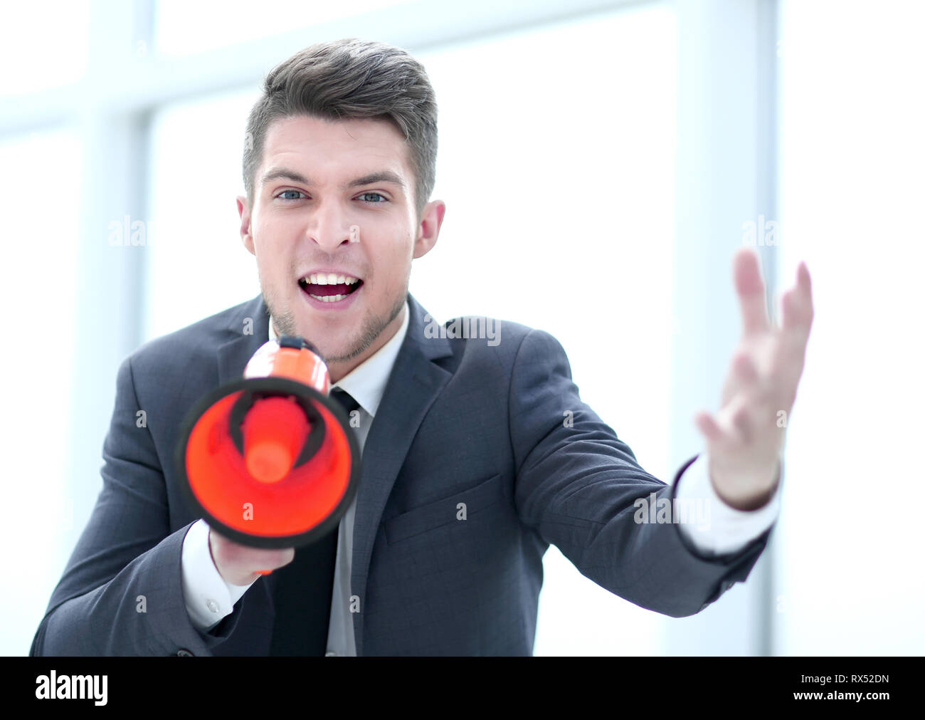 Shouting orders hi-res stock photography and images - Alamy