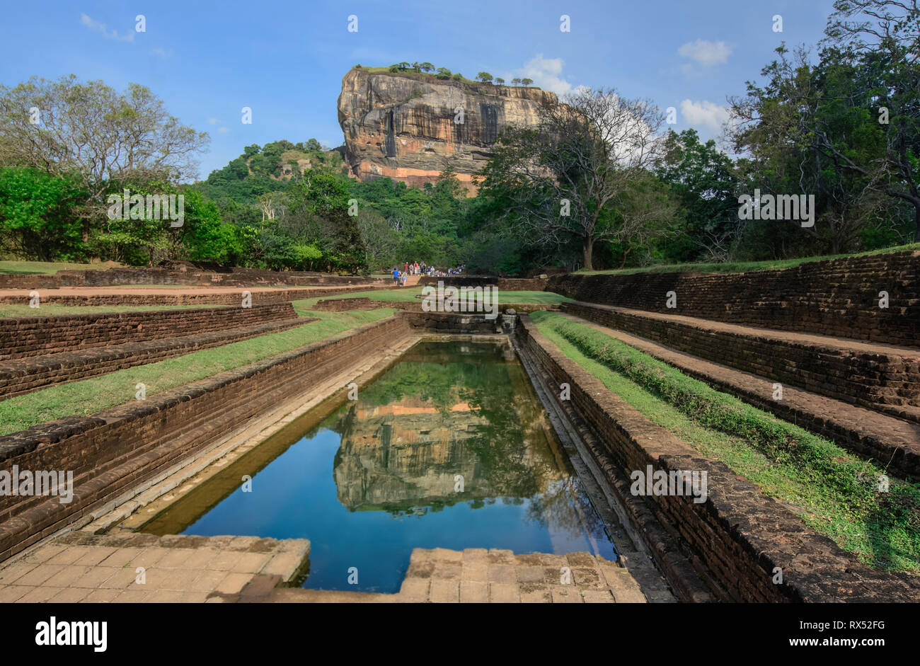 Sigiriya Rock Fortress Sri Lanka Stock Photo - Alamy