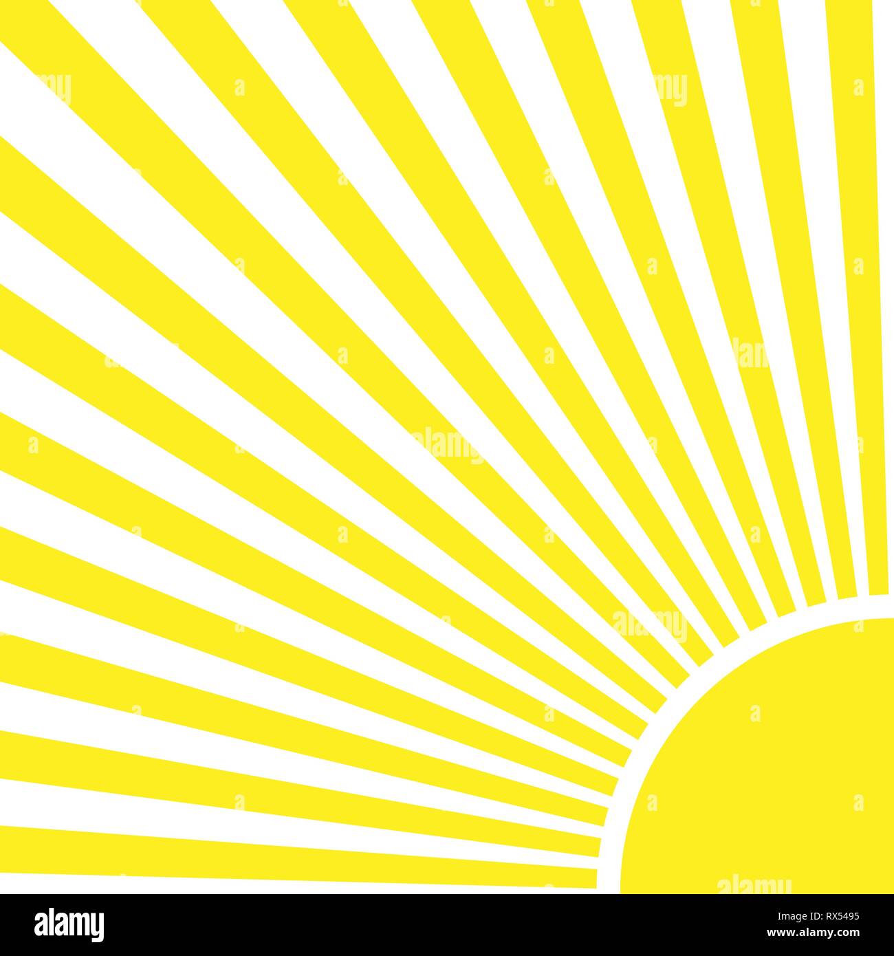 Sun rising silhouette Stock Vector Images - Alamy