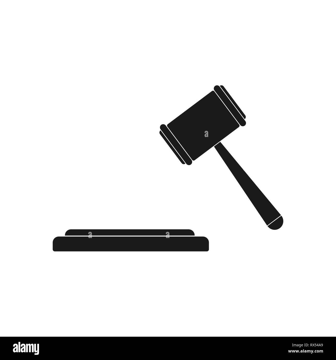 Simple flat vector administrative Black and White Stock Photos & Images ...