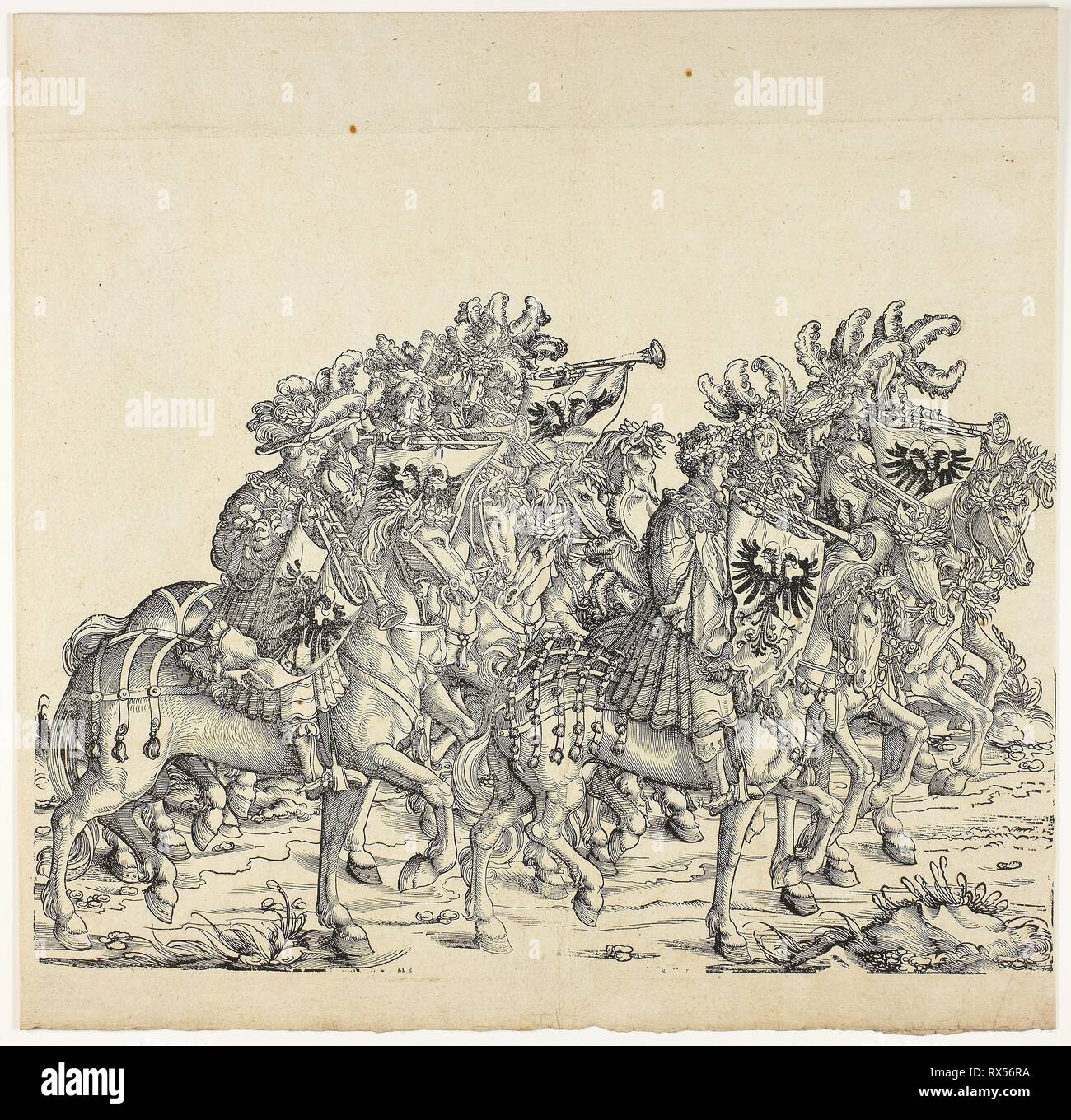 Triumph of Maximilian. Hans Burgkmair, the elder; German, 1473-1531 ...