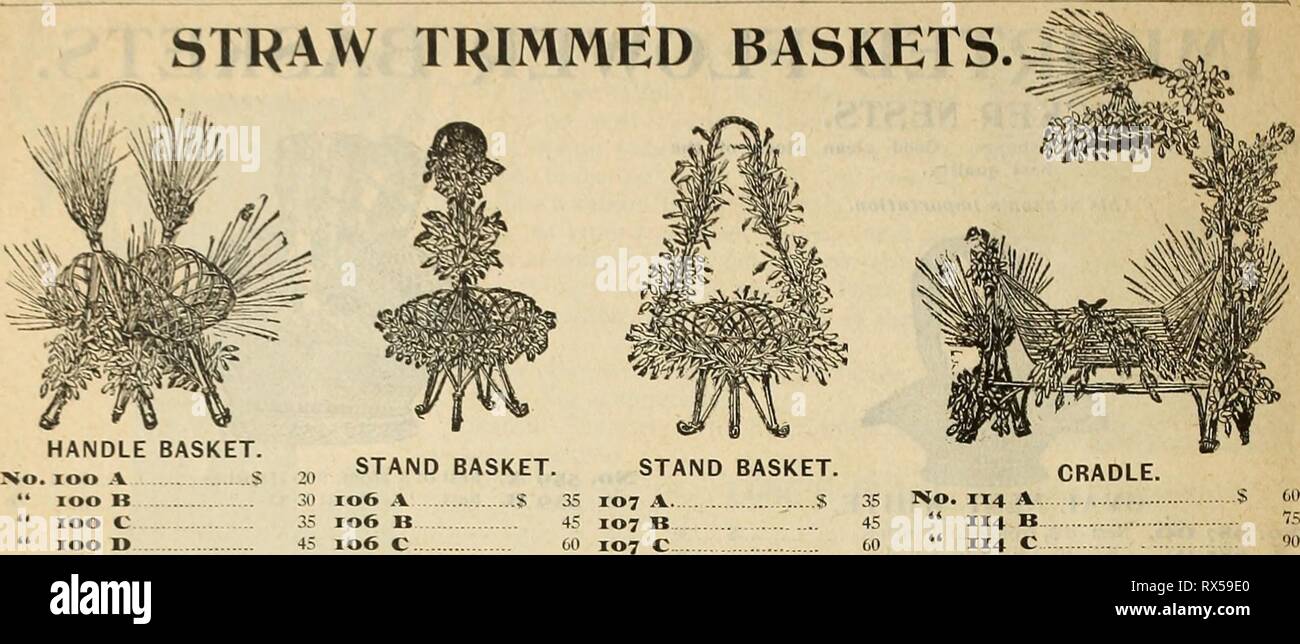 E H Hunt's catalogue (1895 Stock Photo - Alamy