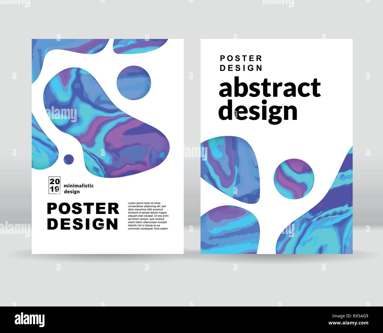 Abstract poster background. It can be used for web and print Stock ...