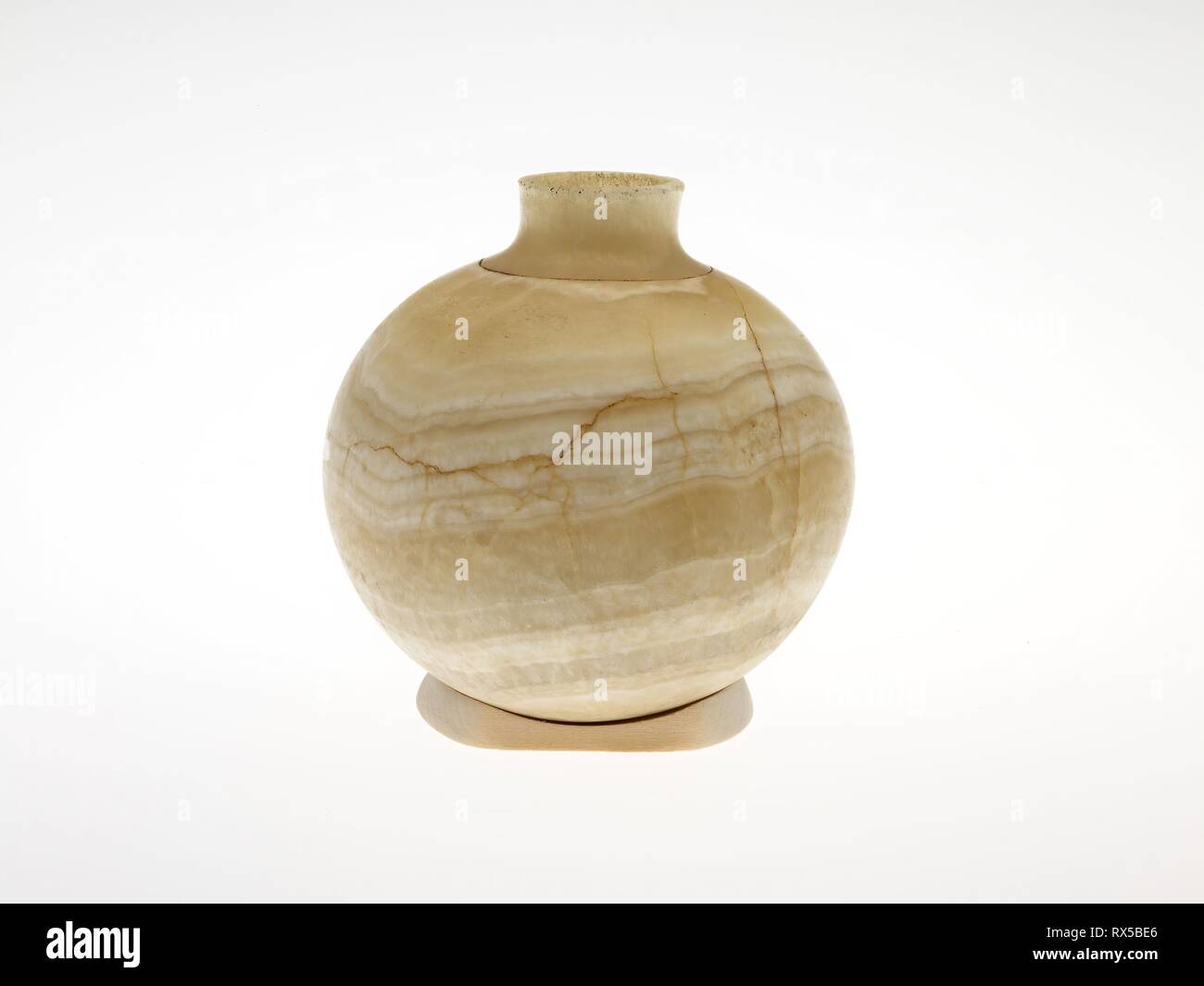 Vessel. Egyptian. Date: 3050 BC-2630 BC. Dimensions: 10.1 × 8.9 × 8.9 ...