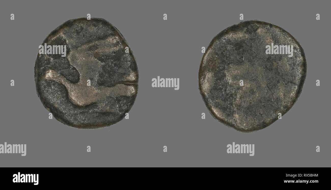 Coin Depicting a Dove. Greek or Roman. Date: 250 BC-150 BC. Dimensions ...