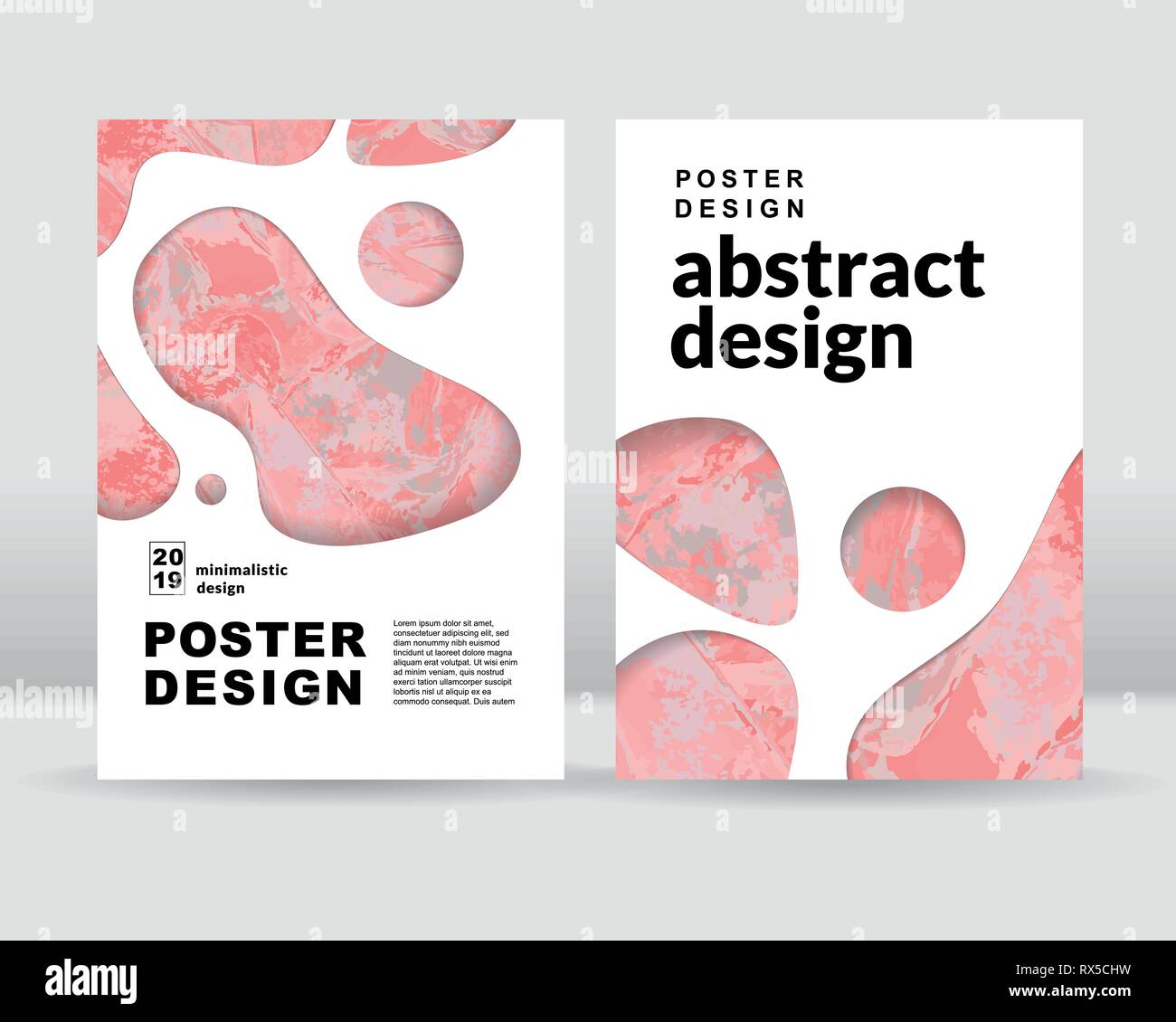 Abstract poster background. It can be used for web and print Stock ...