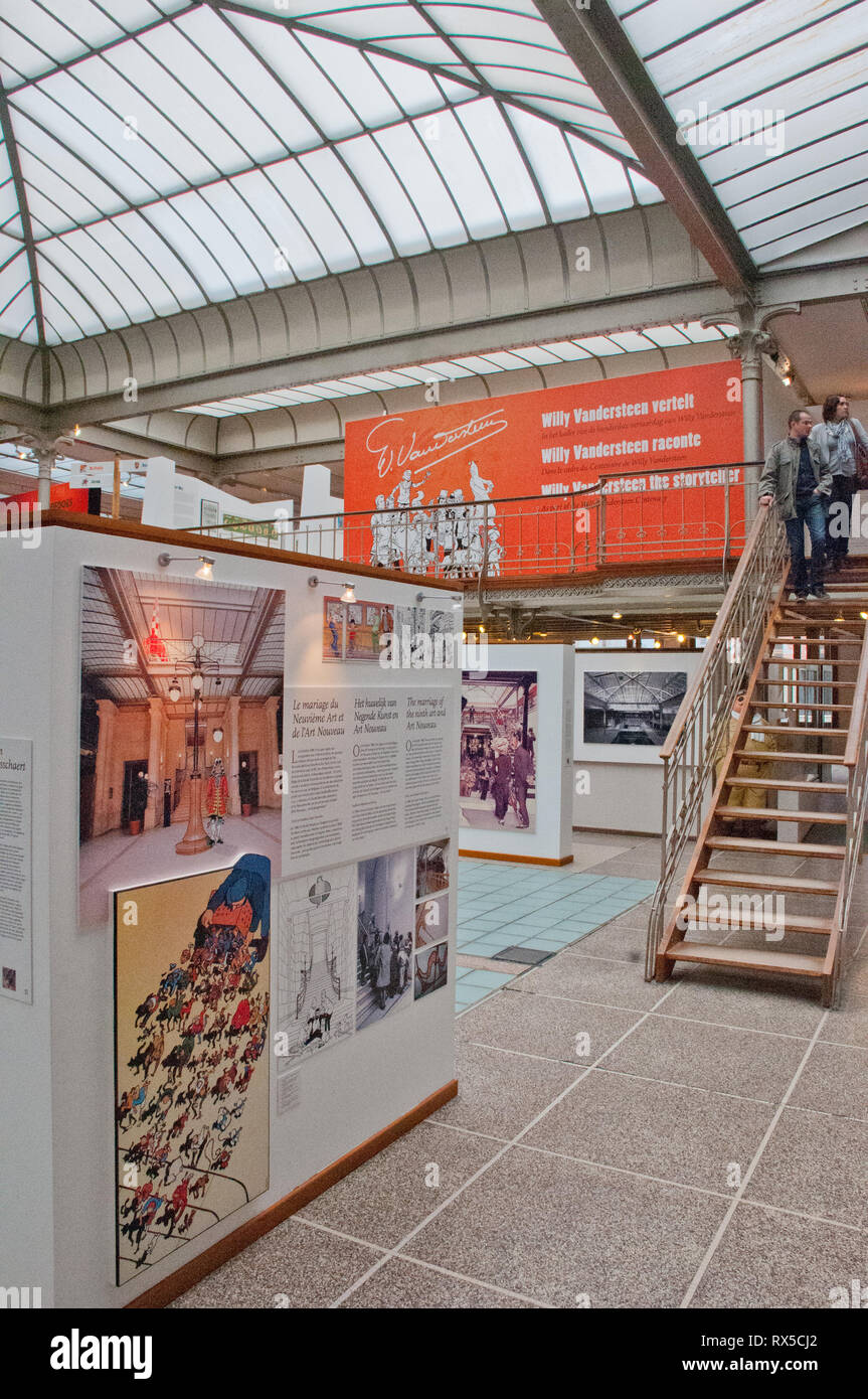 Europe, Belgium, Brussels, The Belgian Comic Strip Center Stock Photo ...