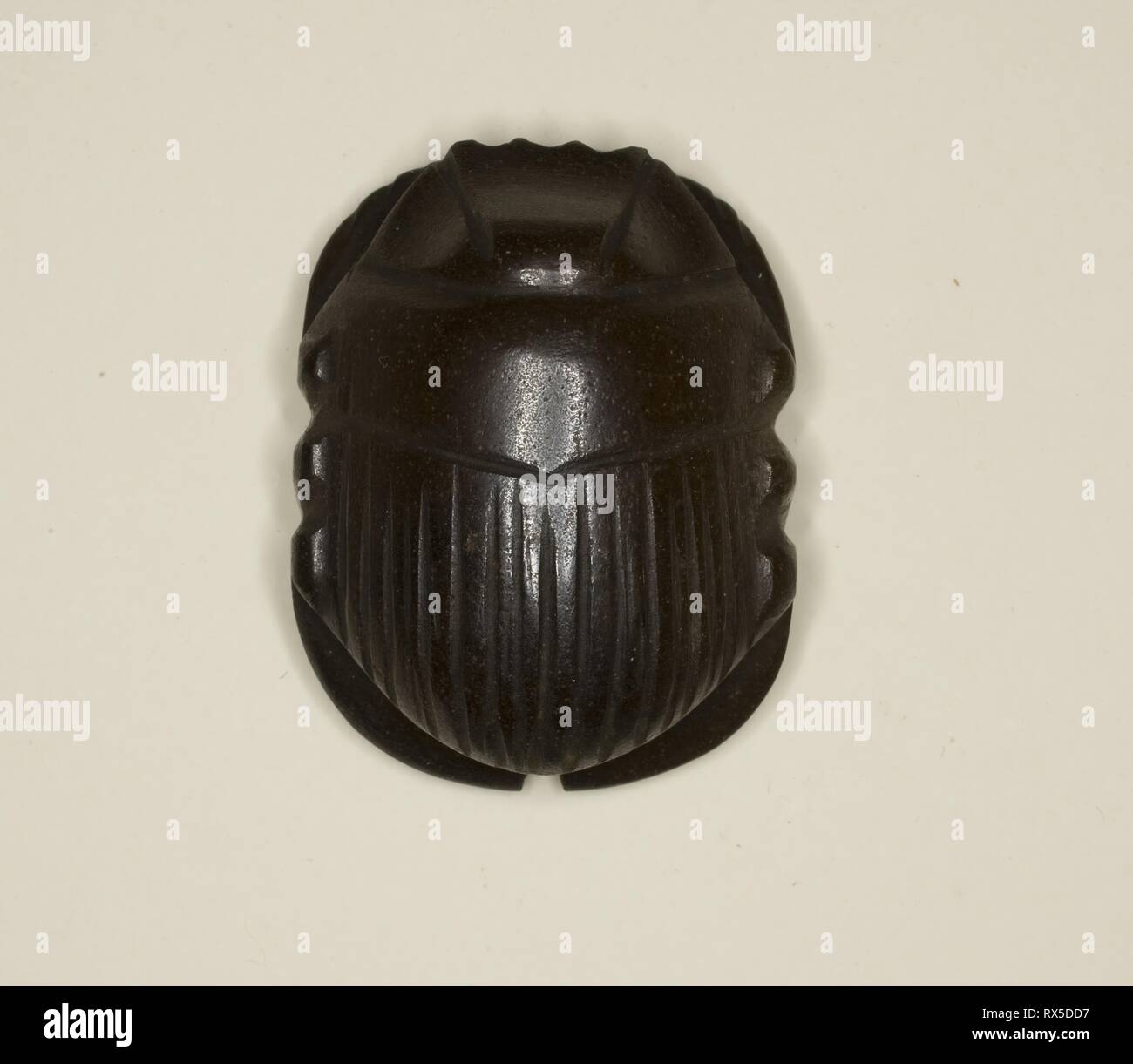 Scarab Amulet. Egyptian. Date: 332 BC-30 BC. Dimensions: 1.27 × 3.17 × ...