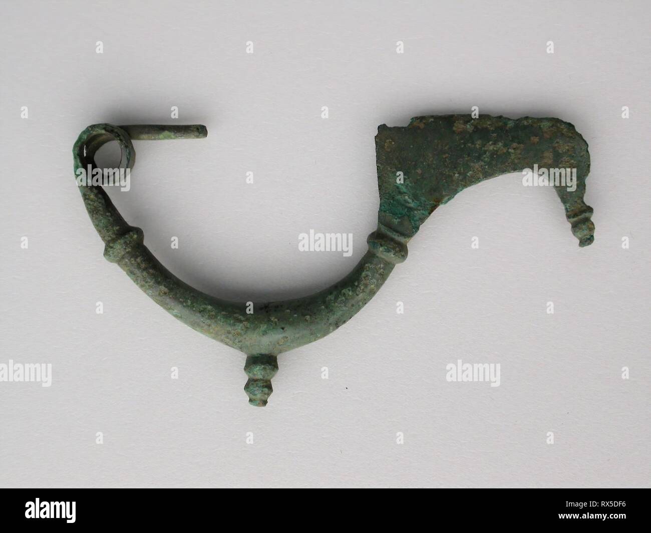 Bow Fibula. Greek; Thessaly. Date: 850 BC. Dimensions: 5.0 x 8.8 x 0.7 ...