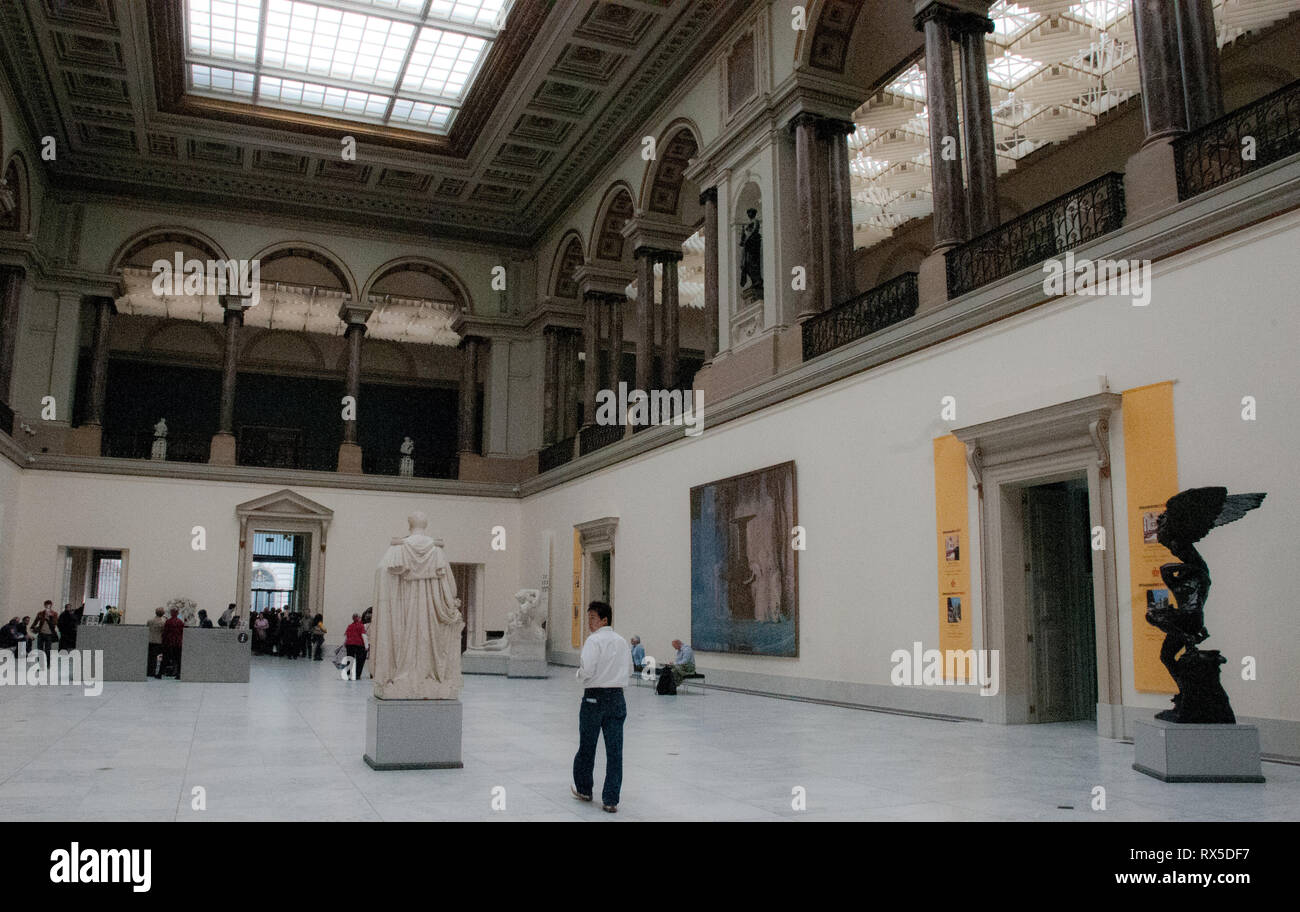 Europe, Belgium, Brussels, Royal Museums of Fine Arts of Belgium Stock ...