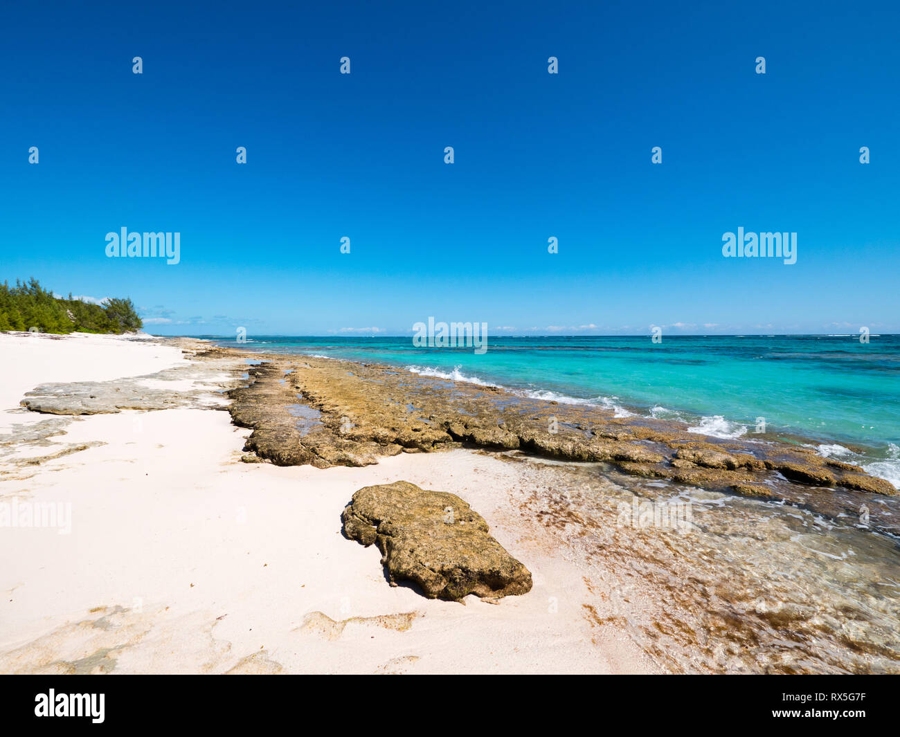 White Road Beach, Remote Tropical Beach, Rock Sound, Eleuthera, The ...