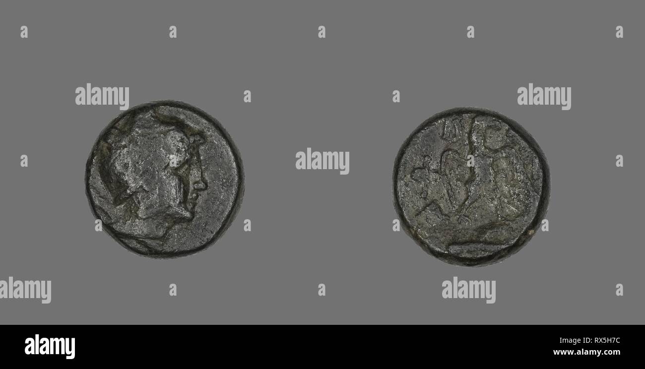 Coin Depicting the Hero Perseus. Greek. Date: 220 BC-178 BC. Dimensions ...