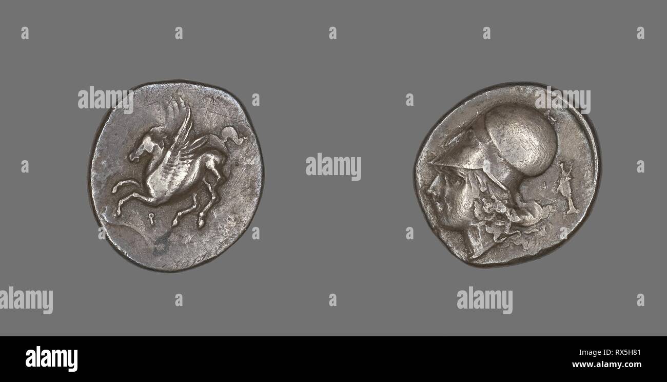 Stater (Coin) Depicting Pegasus Flying. Greek. Date: 400 BC-201 BC ...