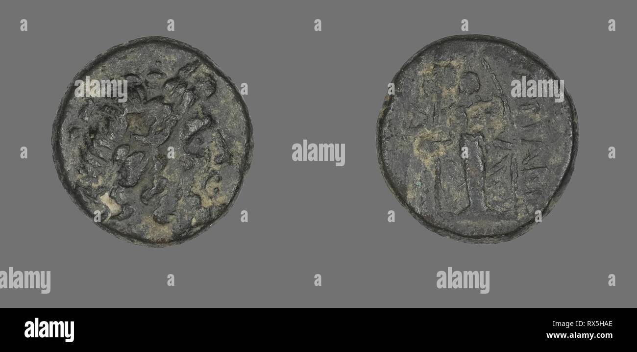 Coin Depicting the God Zeus. Greek. Date: 133 BC-48 BC. Dimensions ...