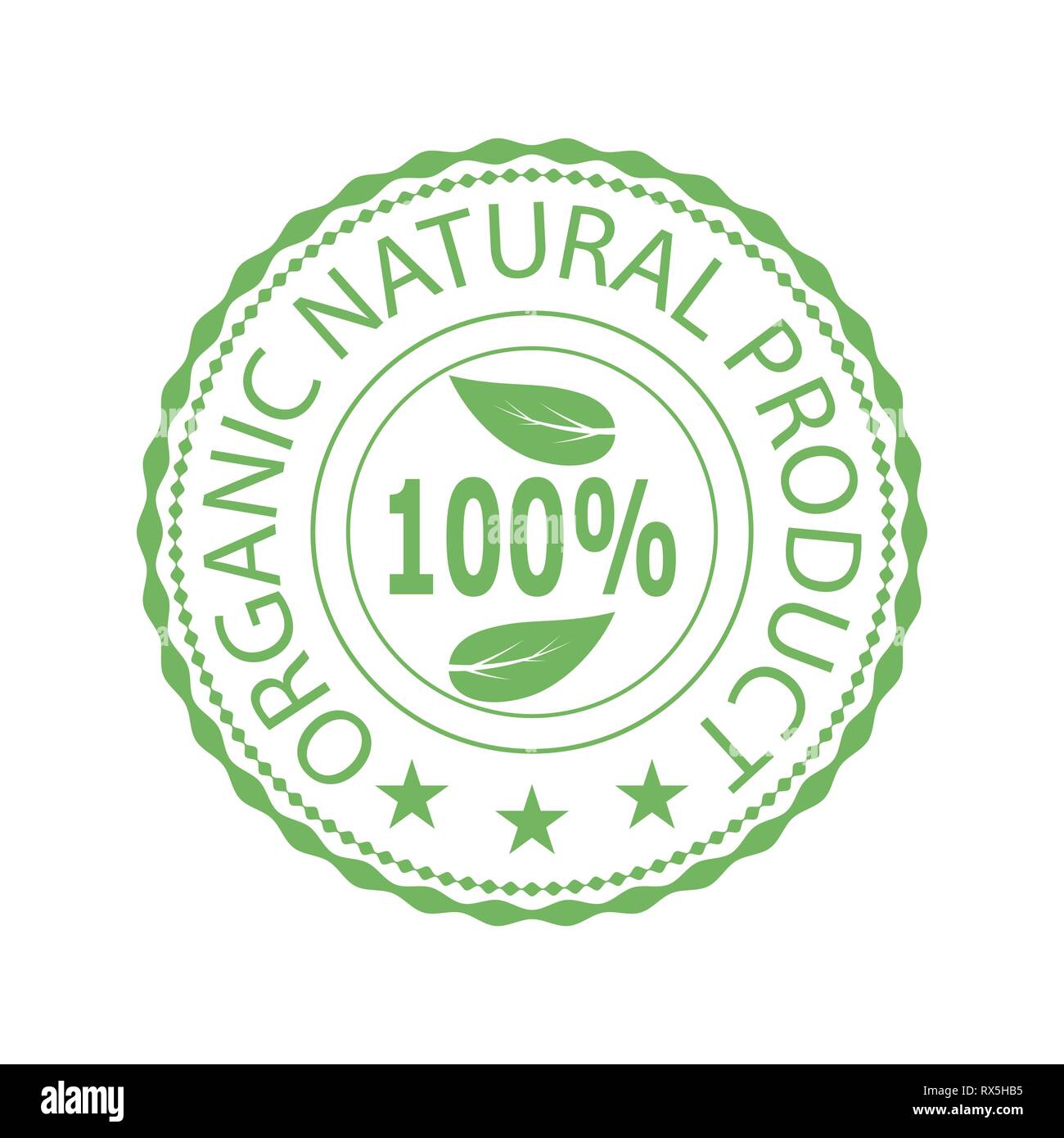 Pure organic stamp Stock Vector Images - Alamy
