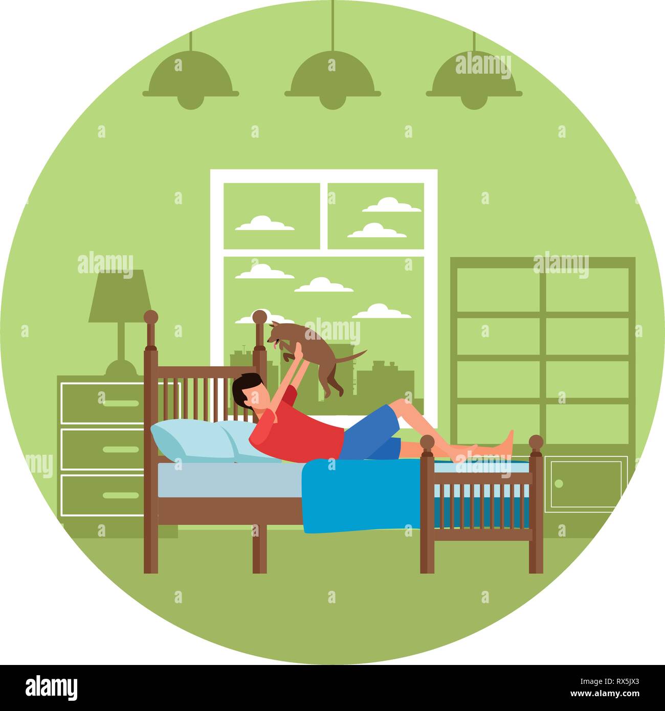 Classic carrying Stock Vector Images - Alamy