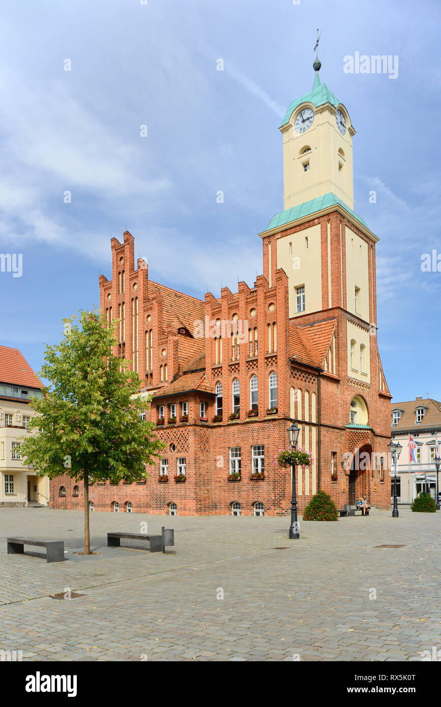 Town Hall and market place, Wittstock, Wittstock an der Dosse ...