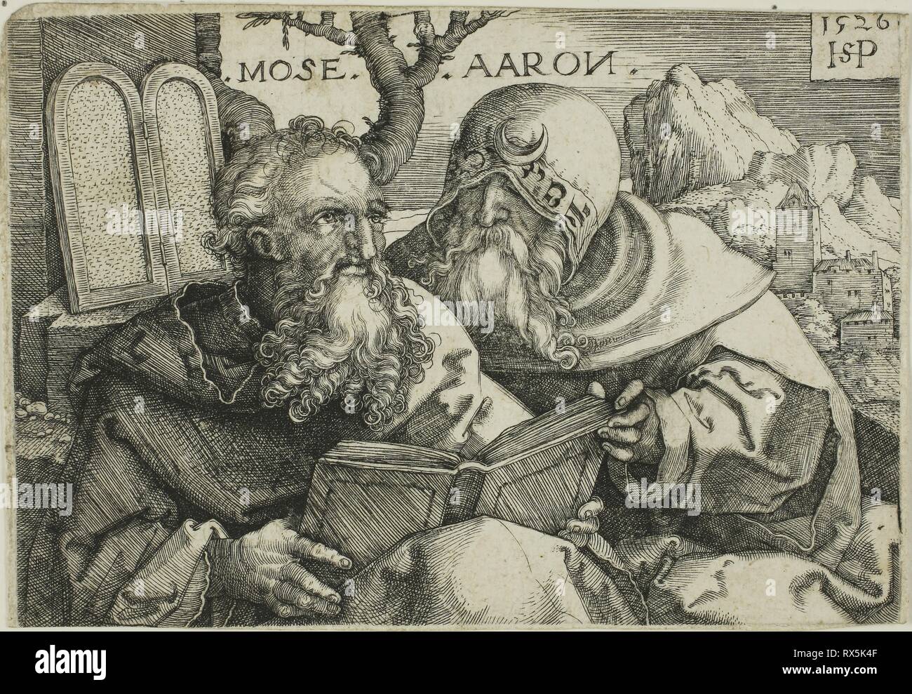 Moses and aaron drawing hi-res stock photography and images - Alamy