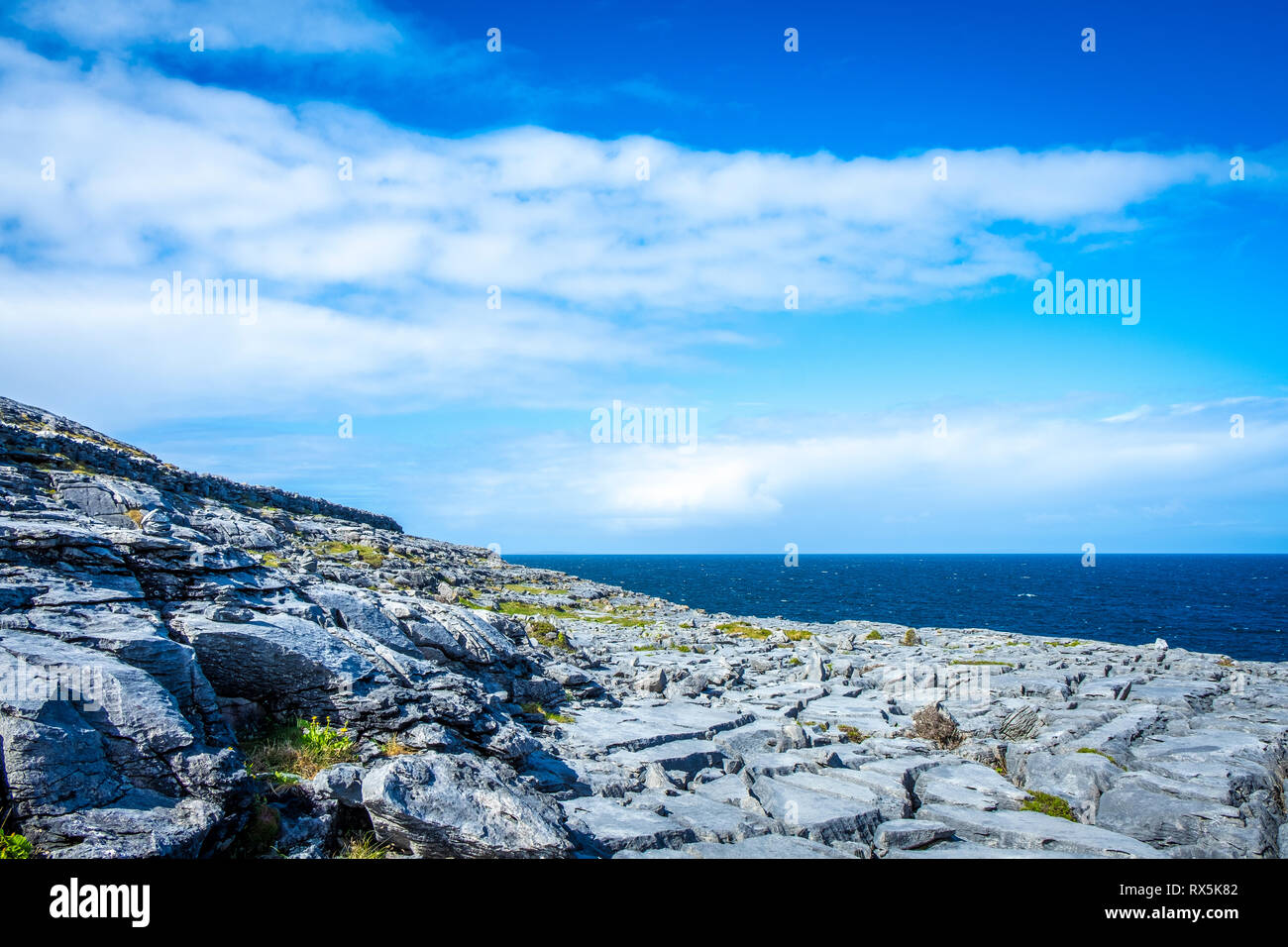 The Burren on County Clare, Ireland Stock Photo - Alamy