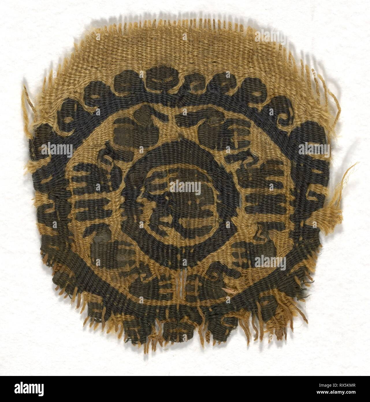 Roundel. Coptic; Egypt. Date: 501 AD-600 AD. Dimensions: 7.3 × 7 cm (2 ...