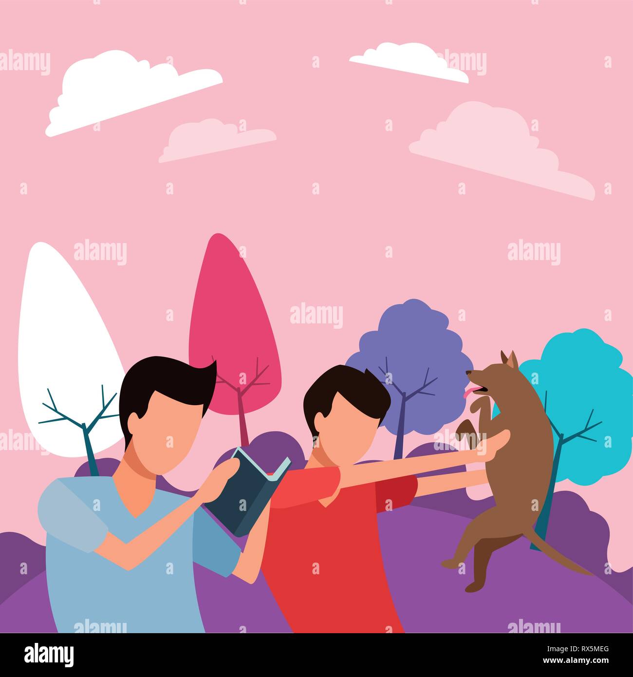 Faceless friends hi-res stock photography and images - Alamy