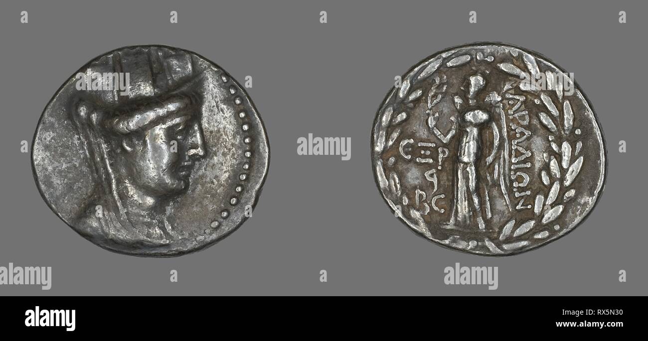 Tetradrachm (Coin) Depicting Tyche. Greek. Date: 95 BC-94 BC ...