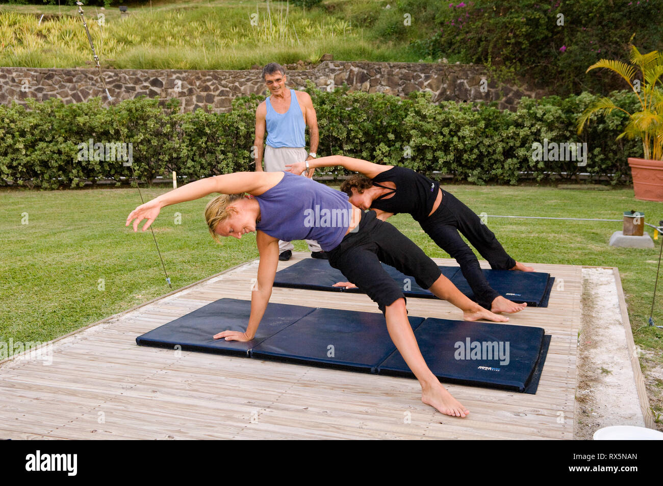 Exercise teaching hi-res stock photography and images - Alamy