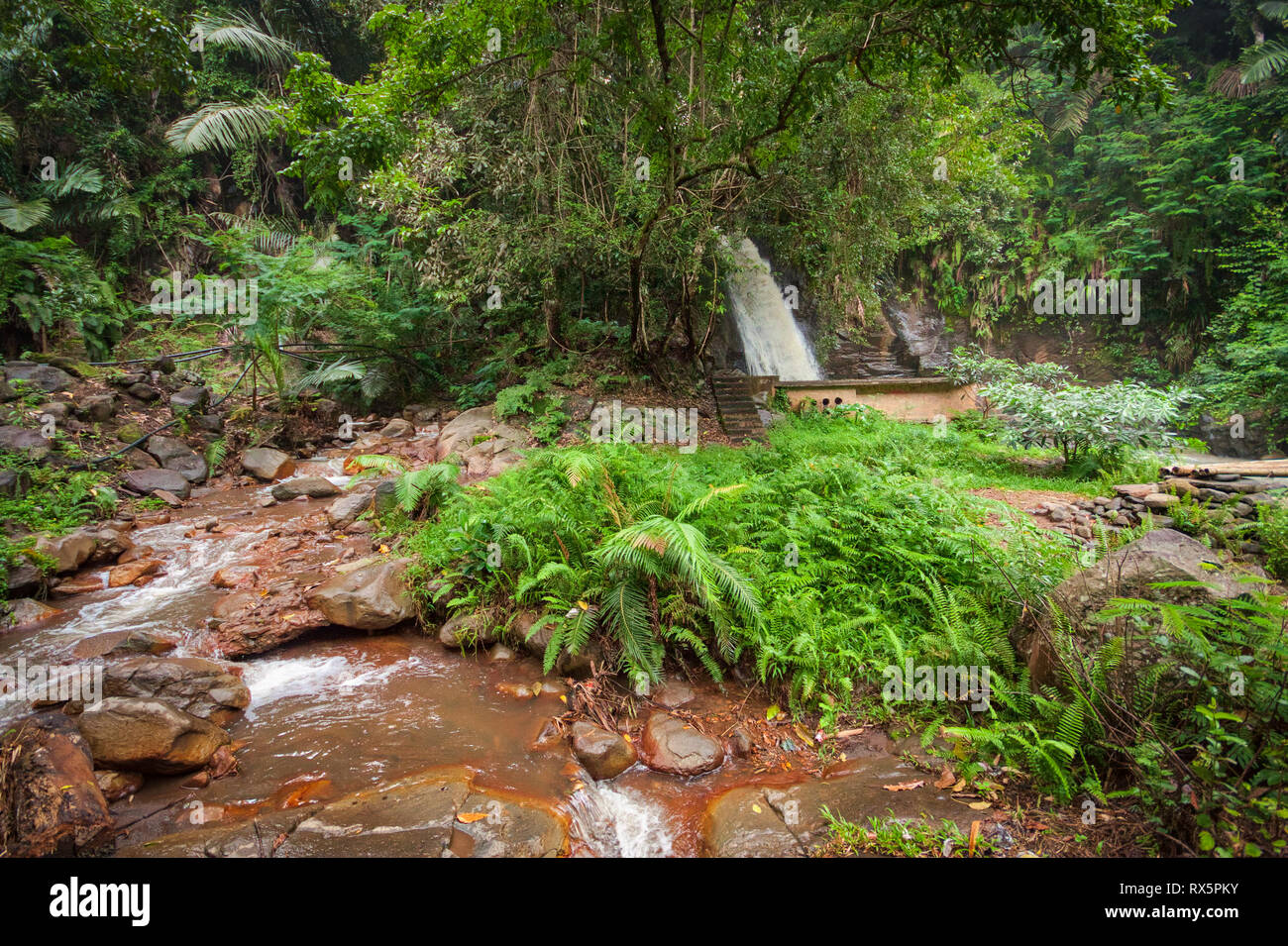 Air Terjun Murundao, Moni Village on Flores Island in Indonesia Stock ...
