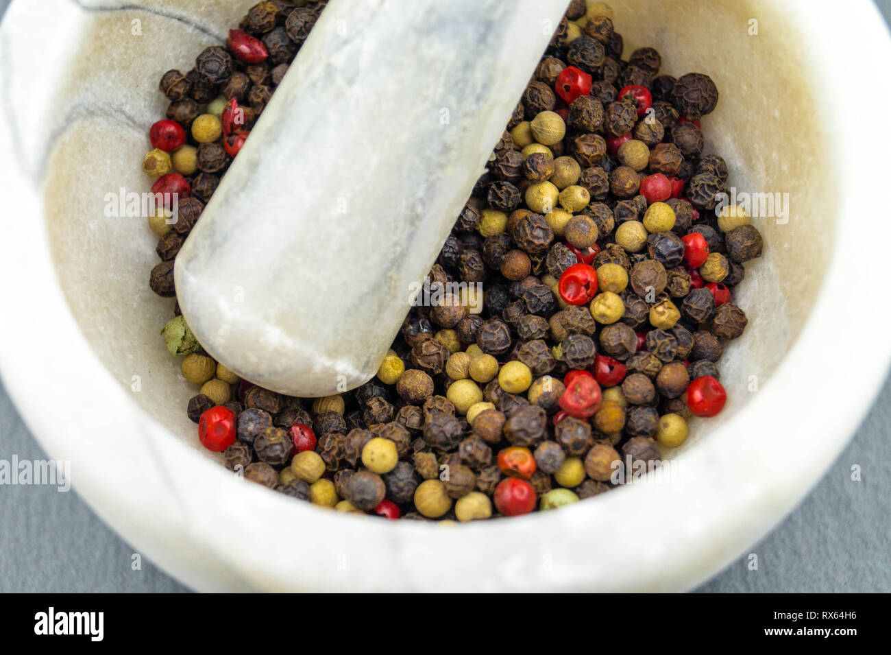Red Pepper from the brazilian Schinus Terebinthifolia Tree Stock Photo ...