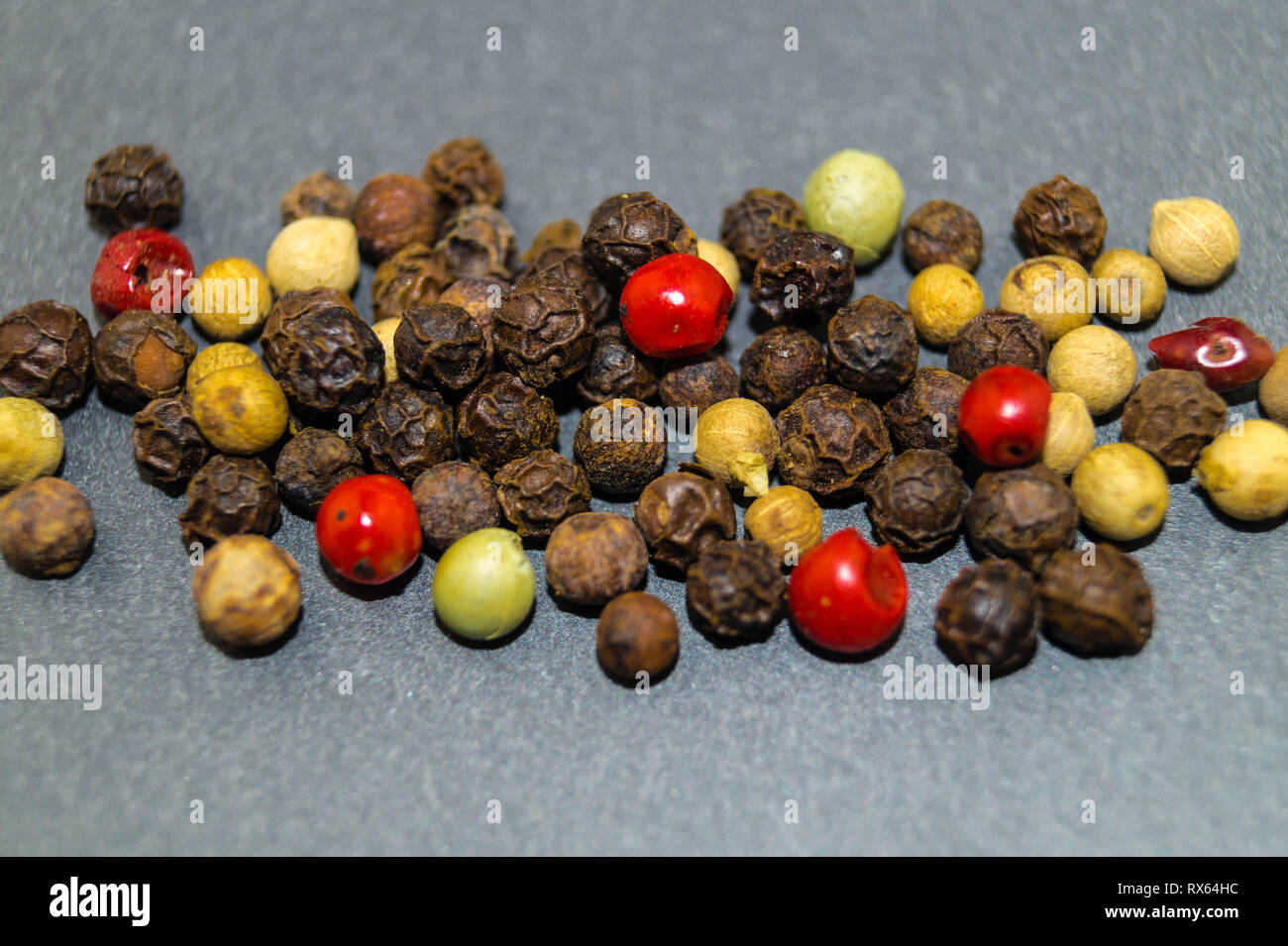 Red Pepper from the brazilian Schinus Terebinthifolia Tree Stock Photo ...