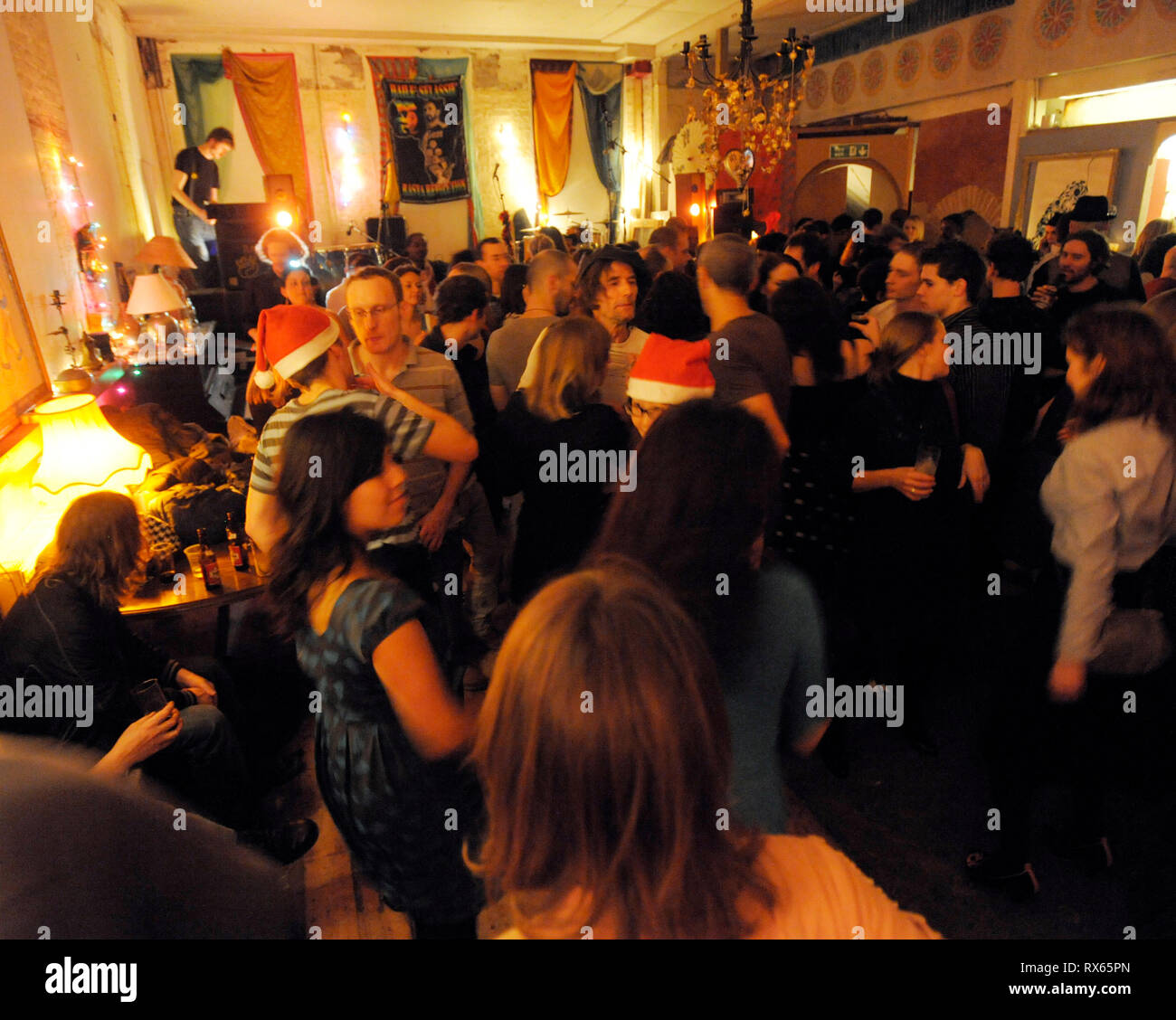 Passing Clouds club Dalson 20 12 2008 Stock Photo - Alamy