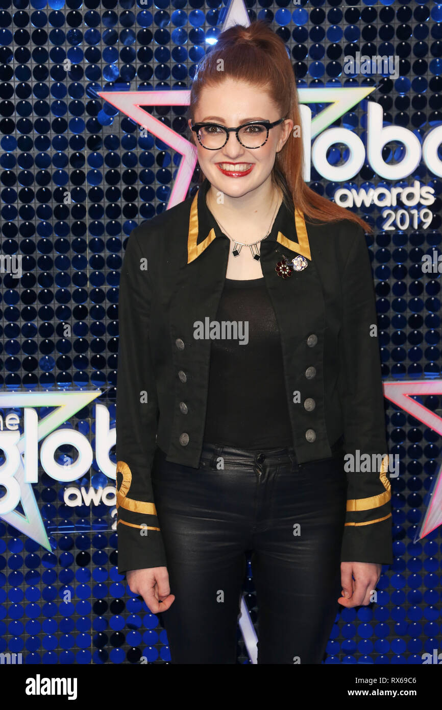Jess Gillam attends The Global Awards 2019 at the Eventim Hammersmith ...