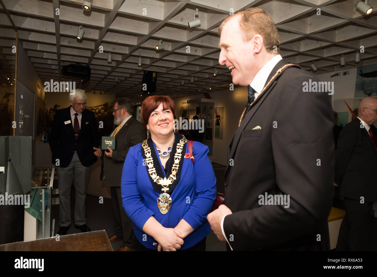 Kim follows husband from church hi-res stock photography and images - Alamy