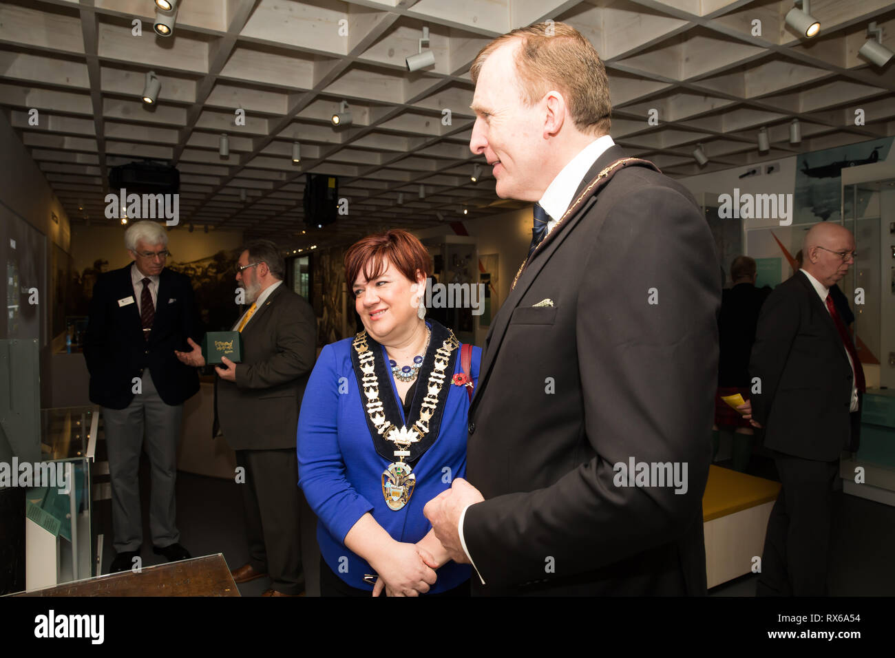 Kim follows husband from church hi-res stock photography and images - Alamy