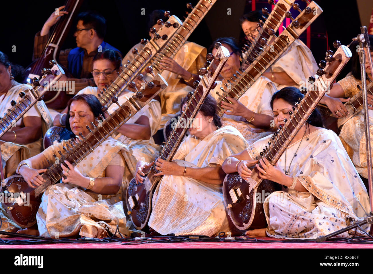 Silpgram Mahotsav. Guwahati, Assam, India. March 8, 2019. Artists ...
