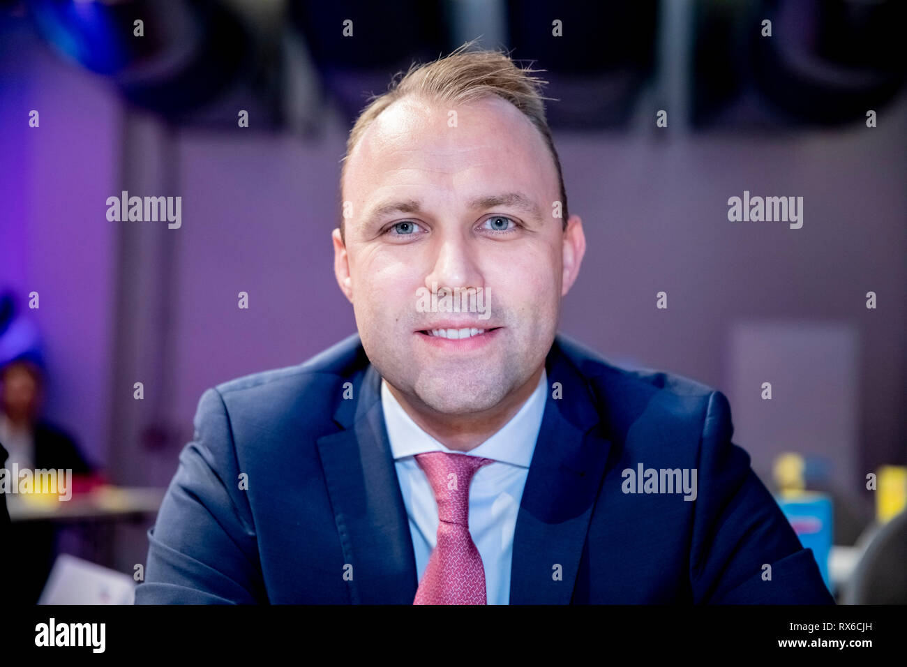 Berlin, Germany. 08th Mar, 2019. Sebastian Czaja, chairman of the FDP ...