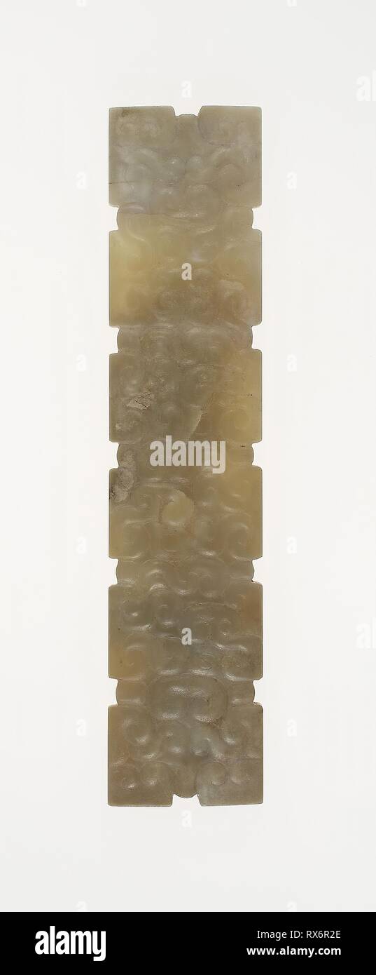 Rectangular Plaque. China. Date: 500 BC-400 BC. Dimensions: 4 1/8 × 15/ ...