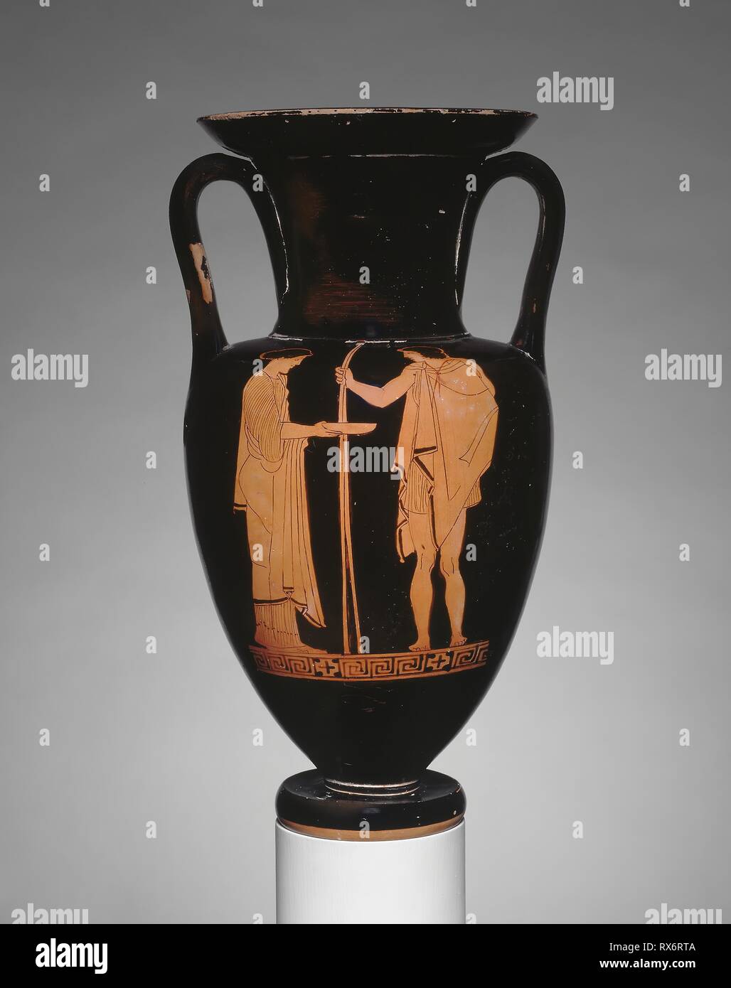Amphora (Storage Jar). Greek; Athens; Attributed to the Sabouroff ...