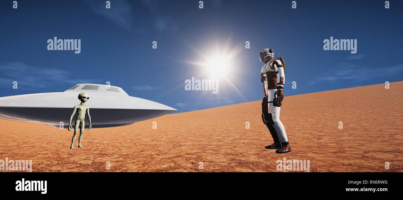 Extremely detailed and realistic high resolution 3d imageof the Martian ...