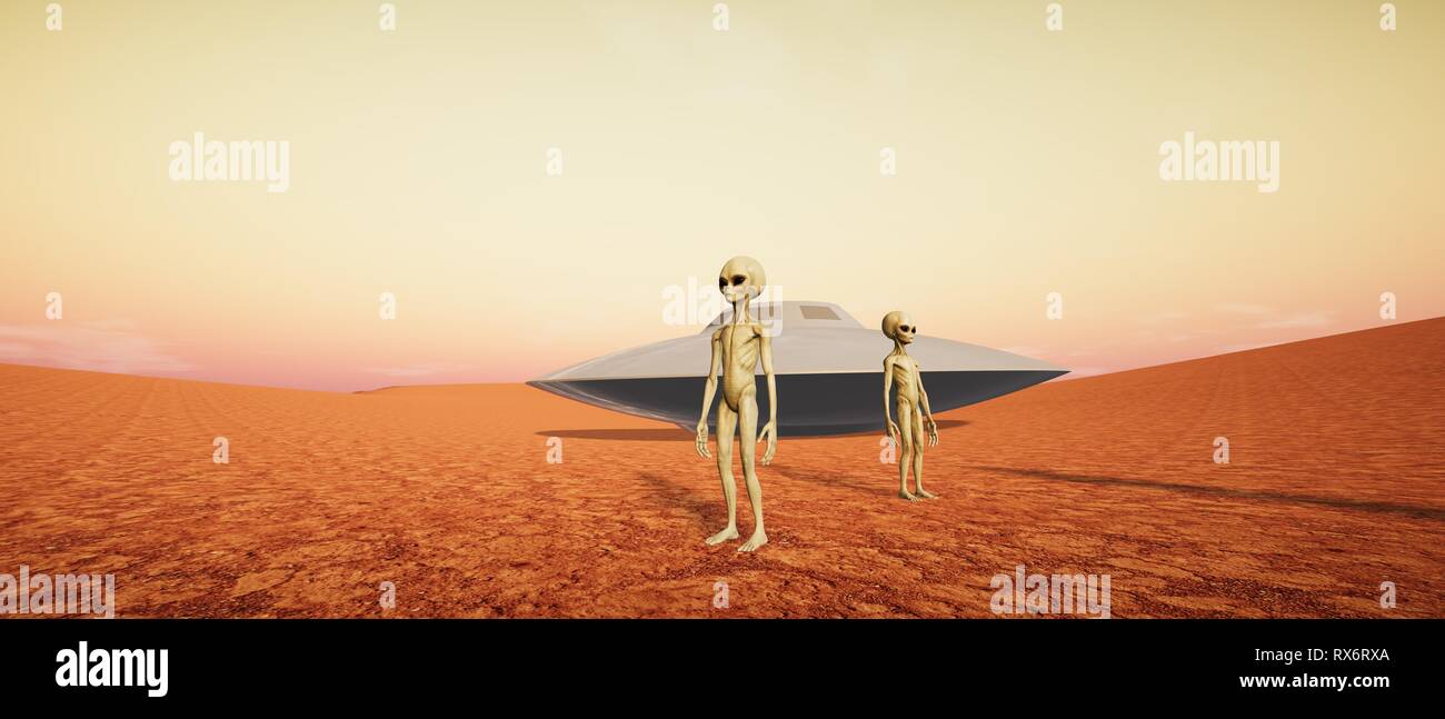 Extremely detailed and realistic high resolution 3d imageof the Martian ...