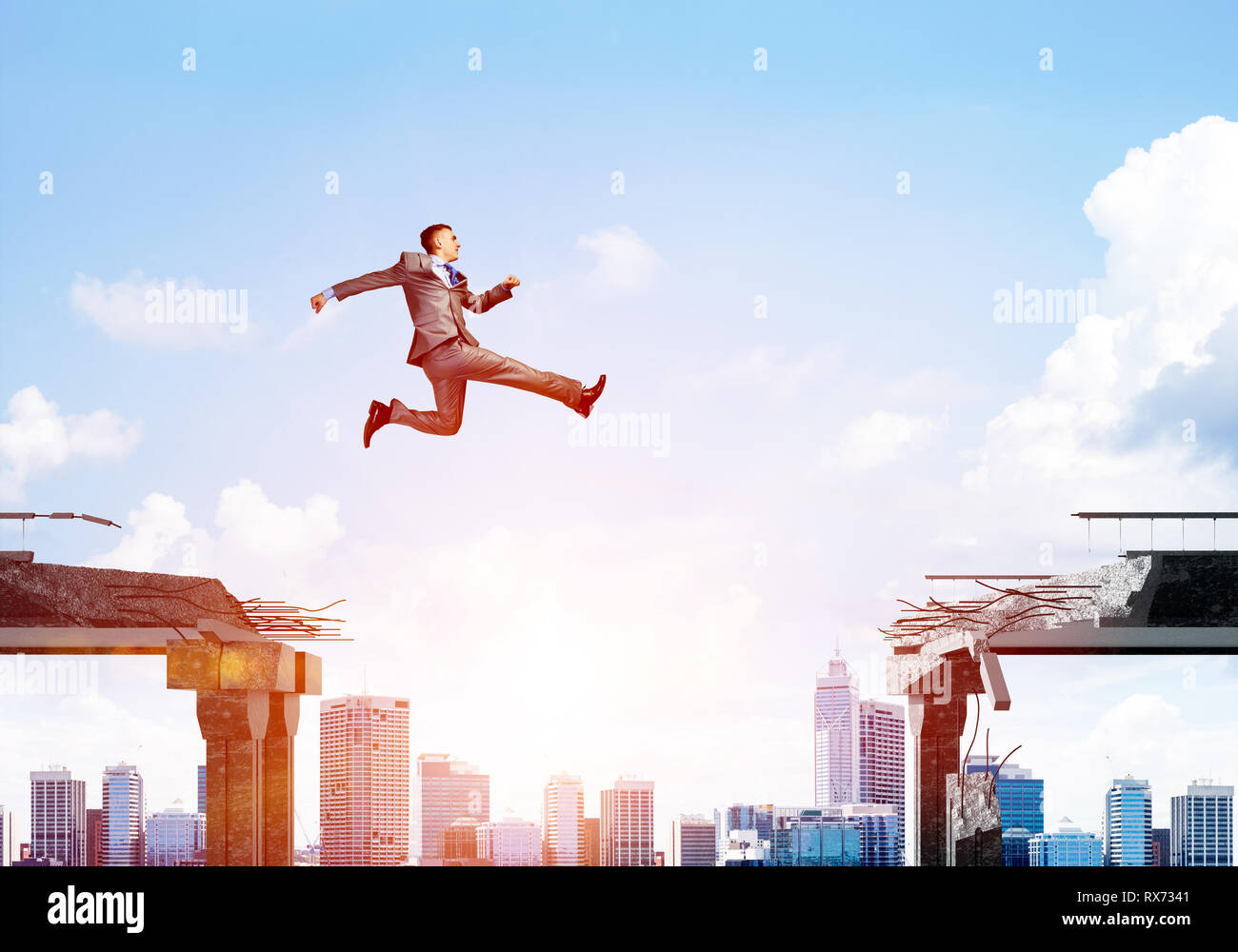 Problem and difficulties overcoming concept Stock Photo - Alamy