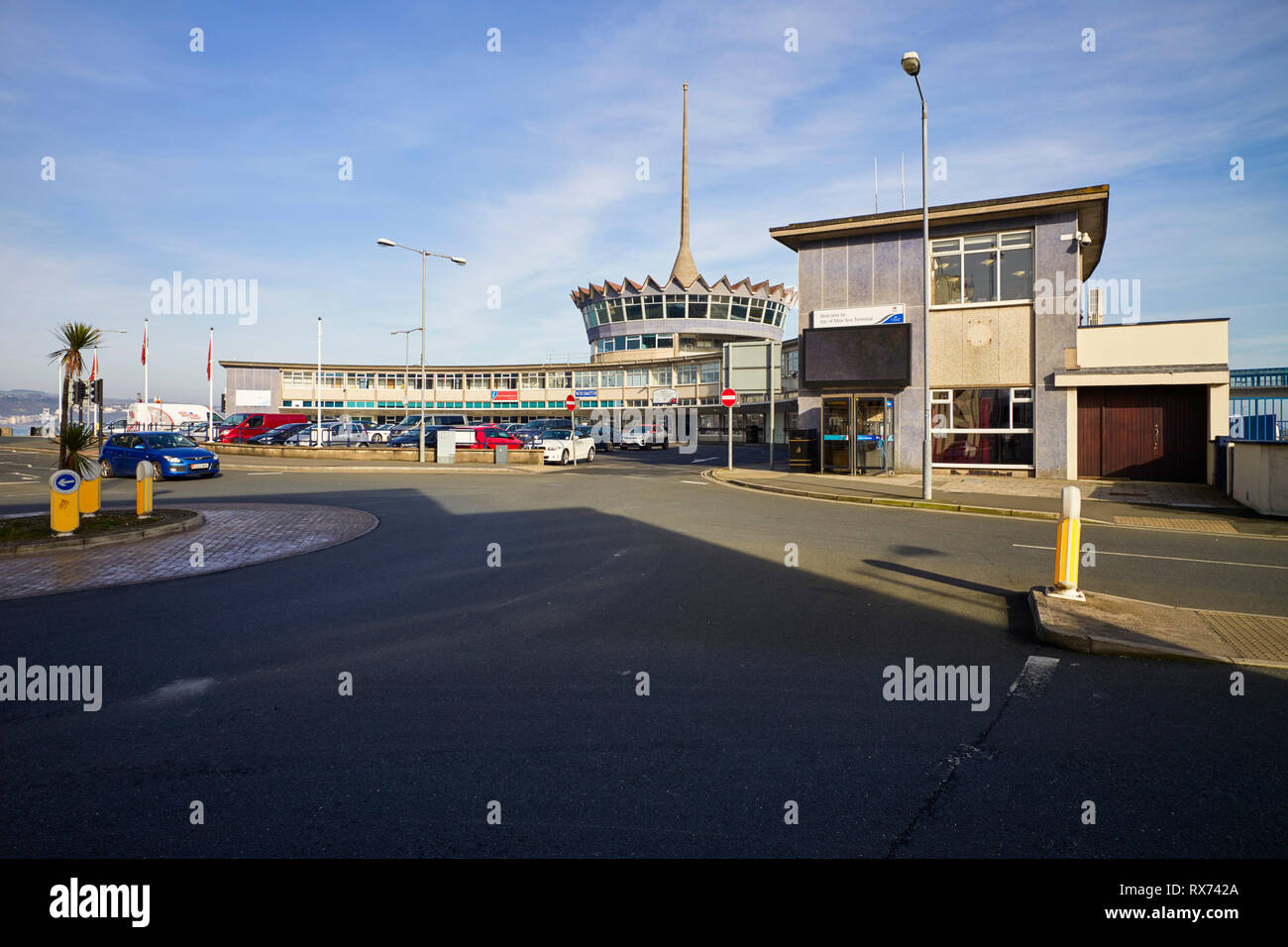 The Sea Terminal building at Douglas, Isle of Man Stock Photo - Alamy