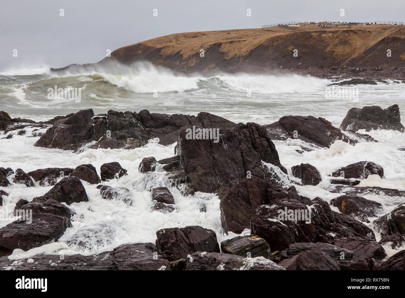 Rough winter sea hi-res stock photography and images - Alamy