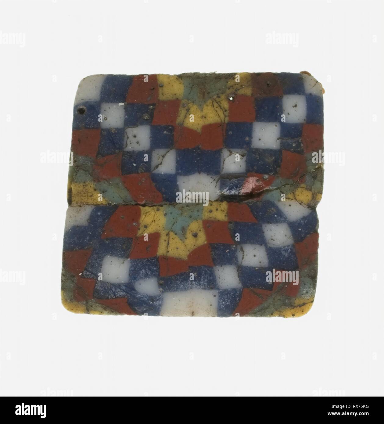 Group of Checkerboard Patterned Inlays. Egyptian. Date: 100 BC-1 BC ...