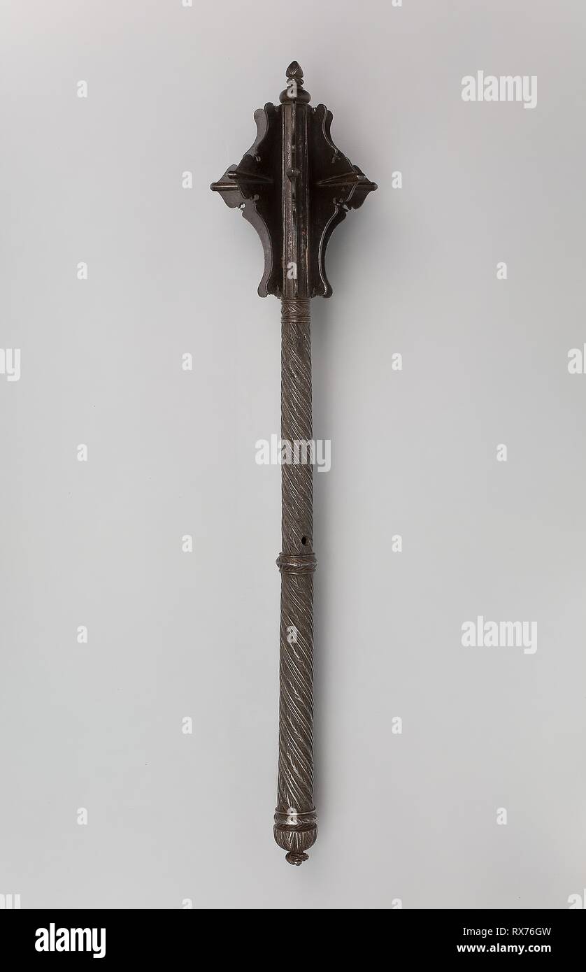 Mace. German. Date: 1545-1555. Dimensions: L. 64.5 cm (25 3/8 in.) Wt ...