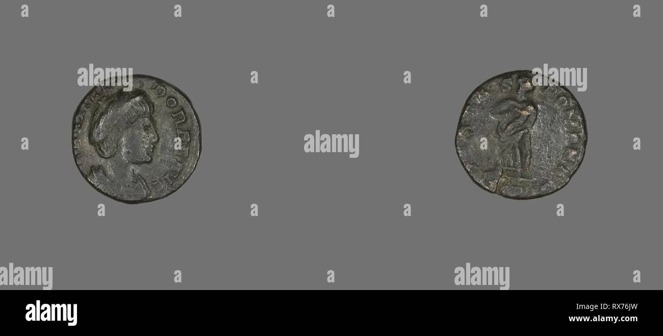 Coin Portraying Empress Theodora. Roman. Date: 292 AD-306 AD ...